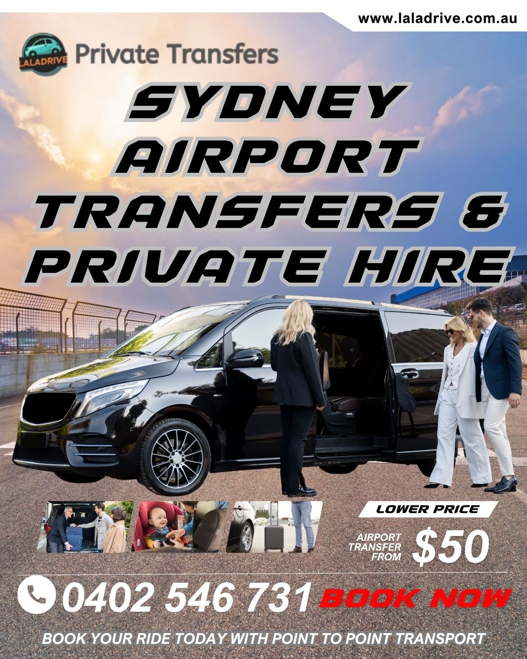 Lala Drive - Cheap South-West Sydney Airport Transfers & Private Hire